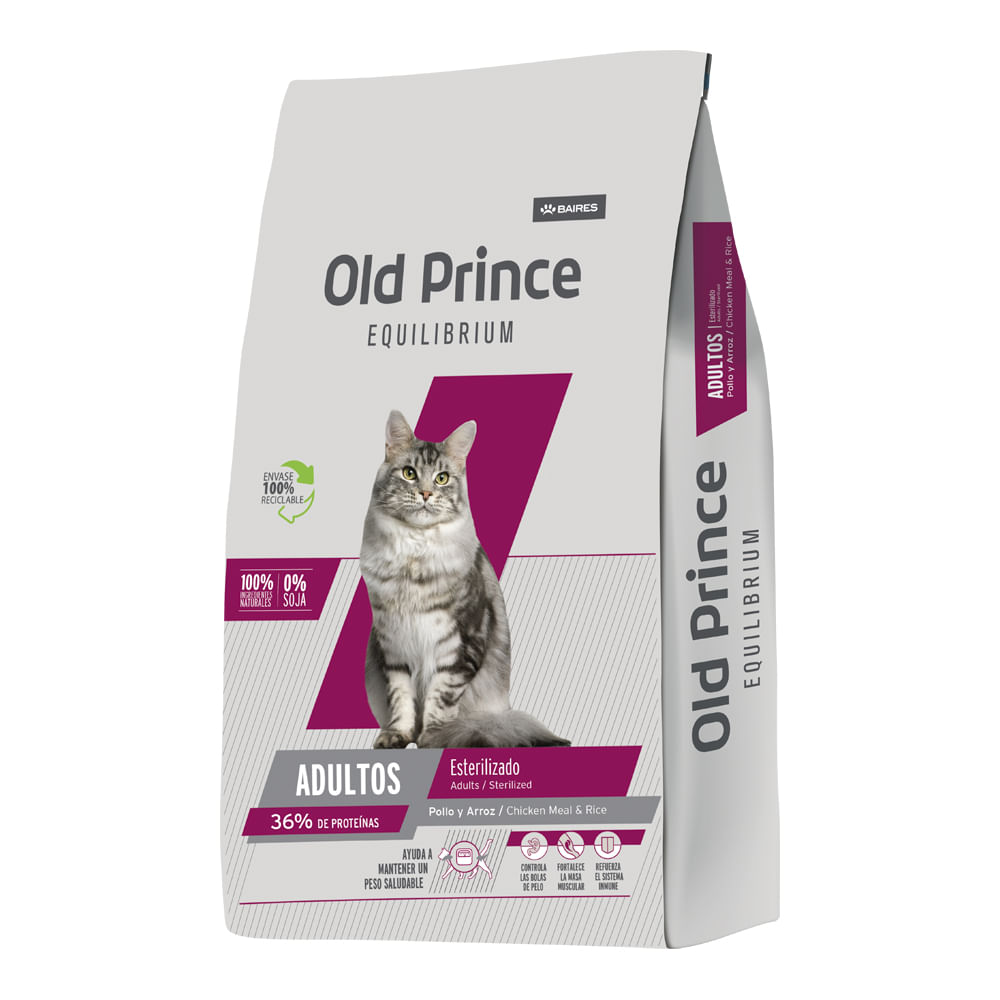 Alimento Old Prince Indoor Gato Adulto - Petshop y Tienda Online de ...