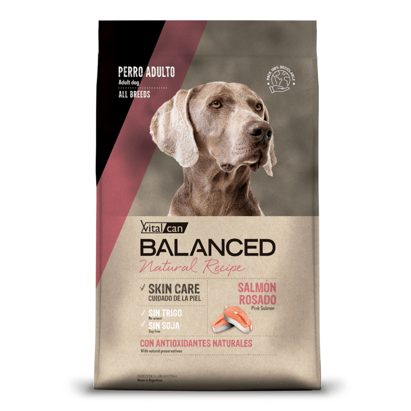 Balanced Natural Recipe Salmon Perro Ad - Petshop y Tienda Online de ...